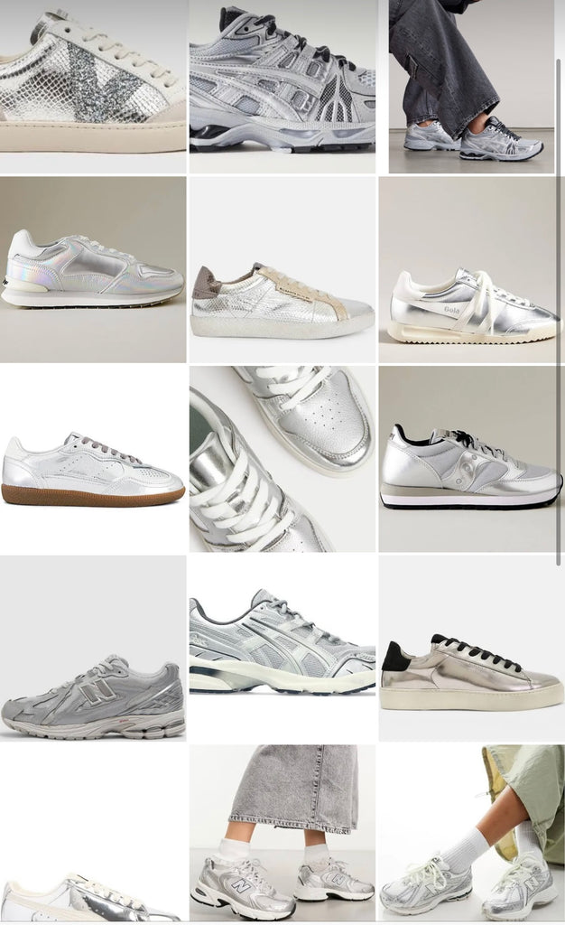 The best silver trainers out there RIGHT NOW! – Lucy Dodwell