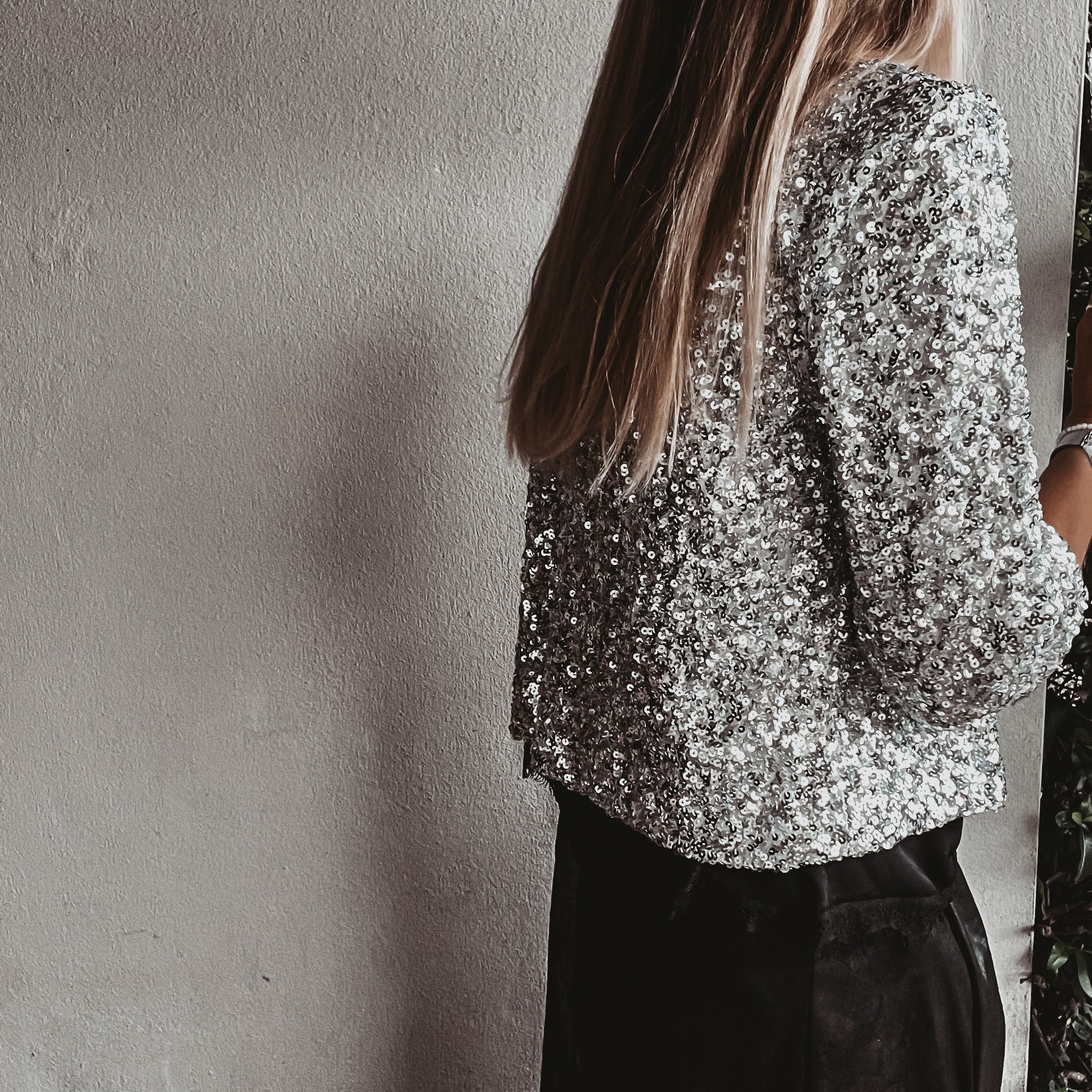 Rio Silver Sequin bolero jacket – Lucy Dodwell